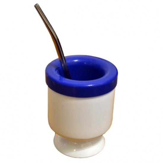 Mate Azul de Polímero Sublimable